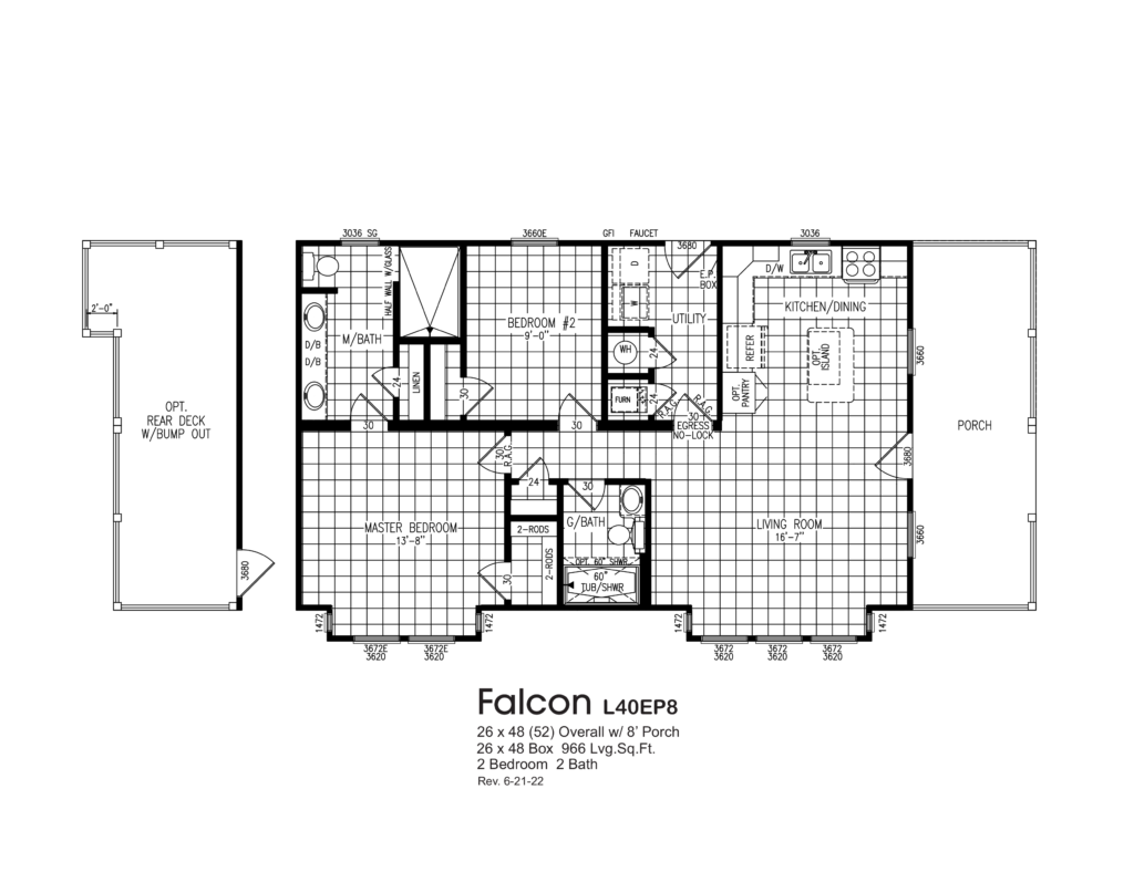 Falcon L40EP8 - Smart Cottage Homes